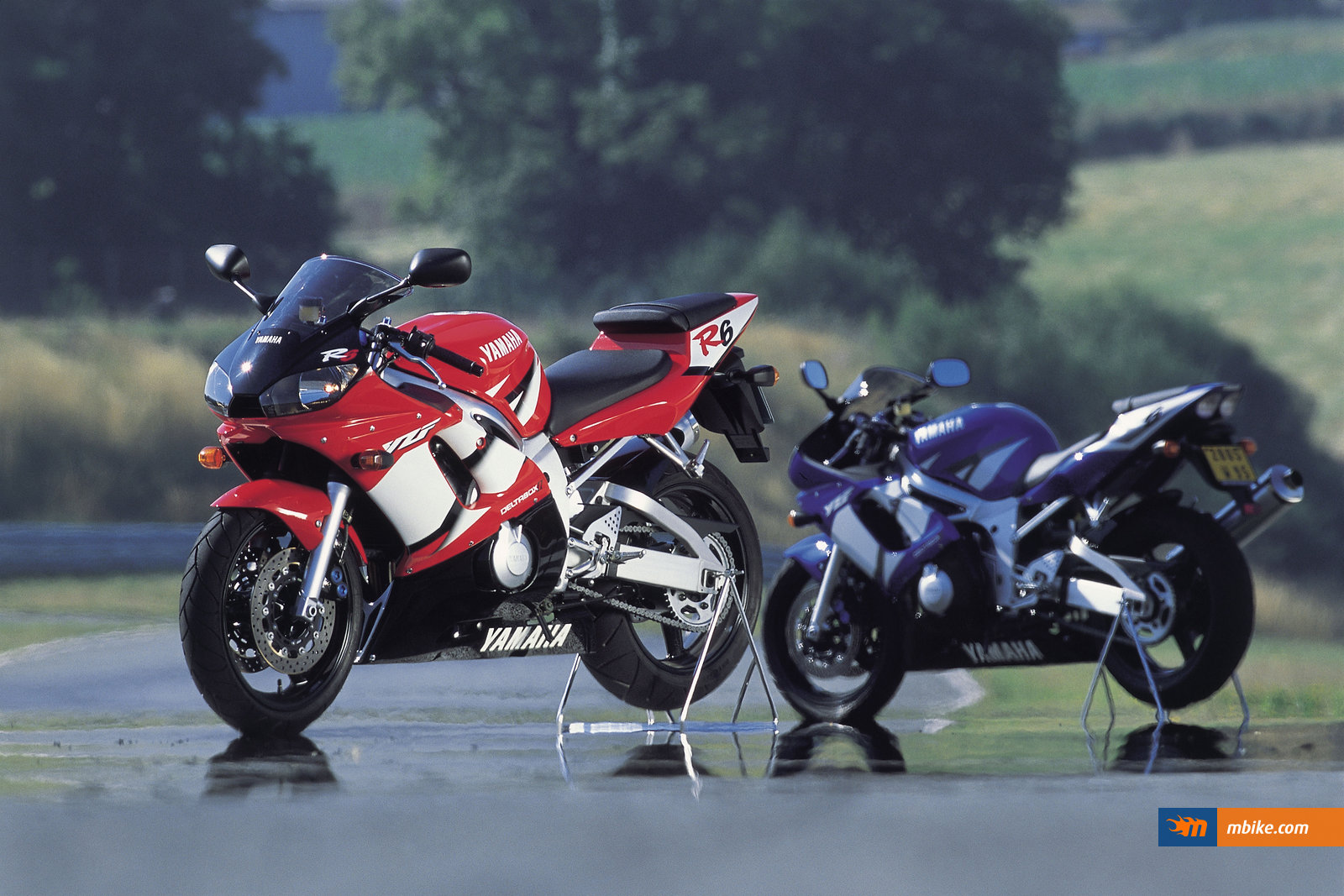 2002 Yamaha YZF R6 Wallpaper Mbike